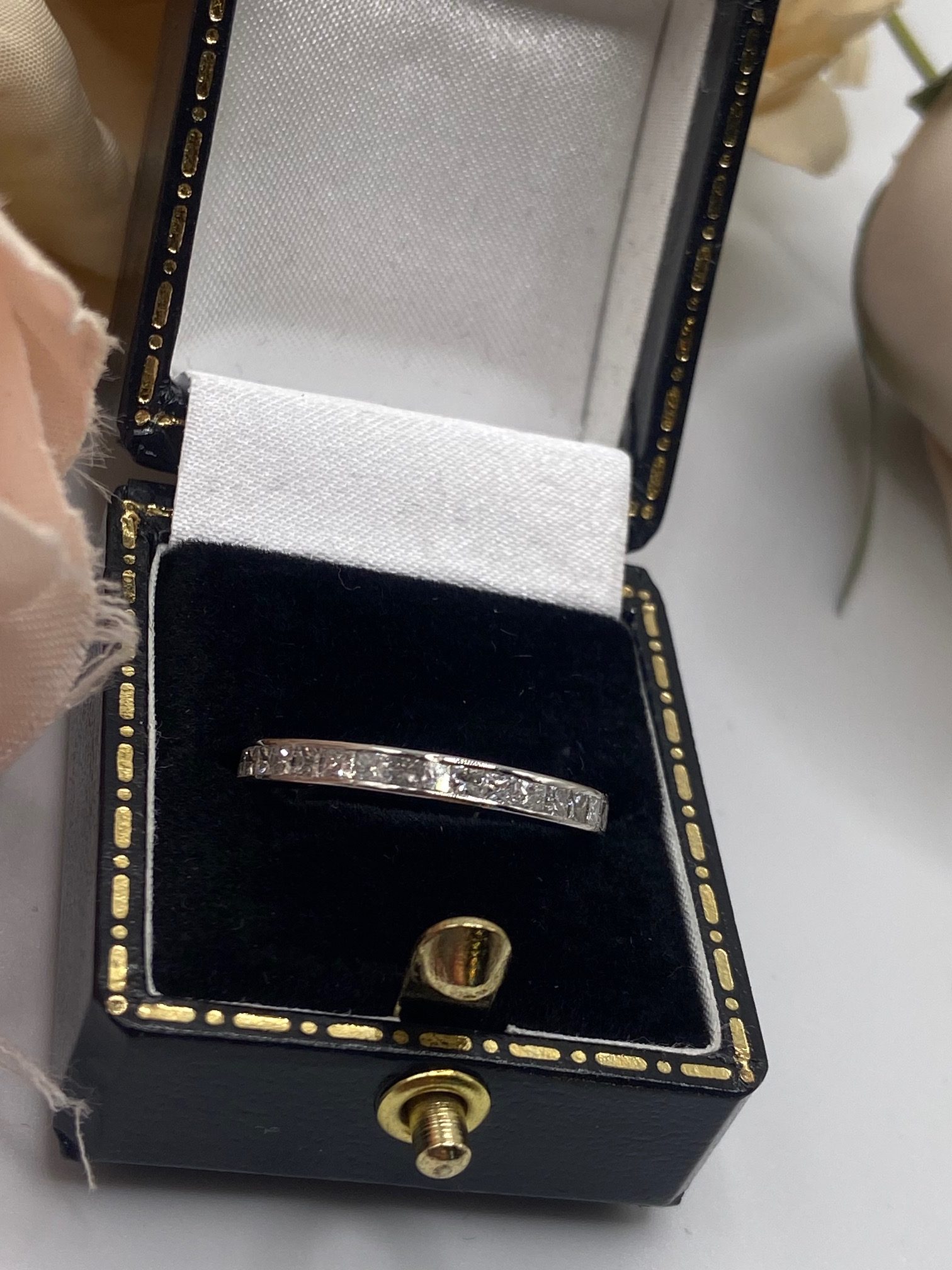 Channel set full eternity ring. - Dysons Jewellers